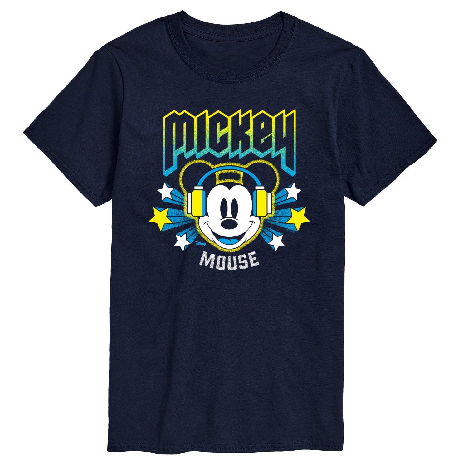 Disney - Mickey Band Tour - Men's Short Sleeve Graphic T-Shirt ...