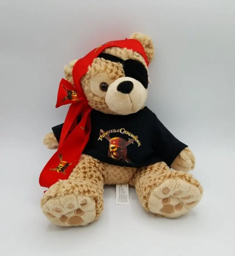 Disney Mickey Bear Parks Pirates Of The Caribbean Hidden Mickey Bear ...