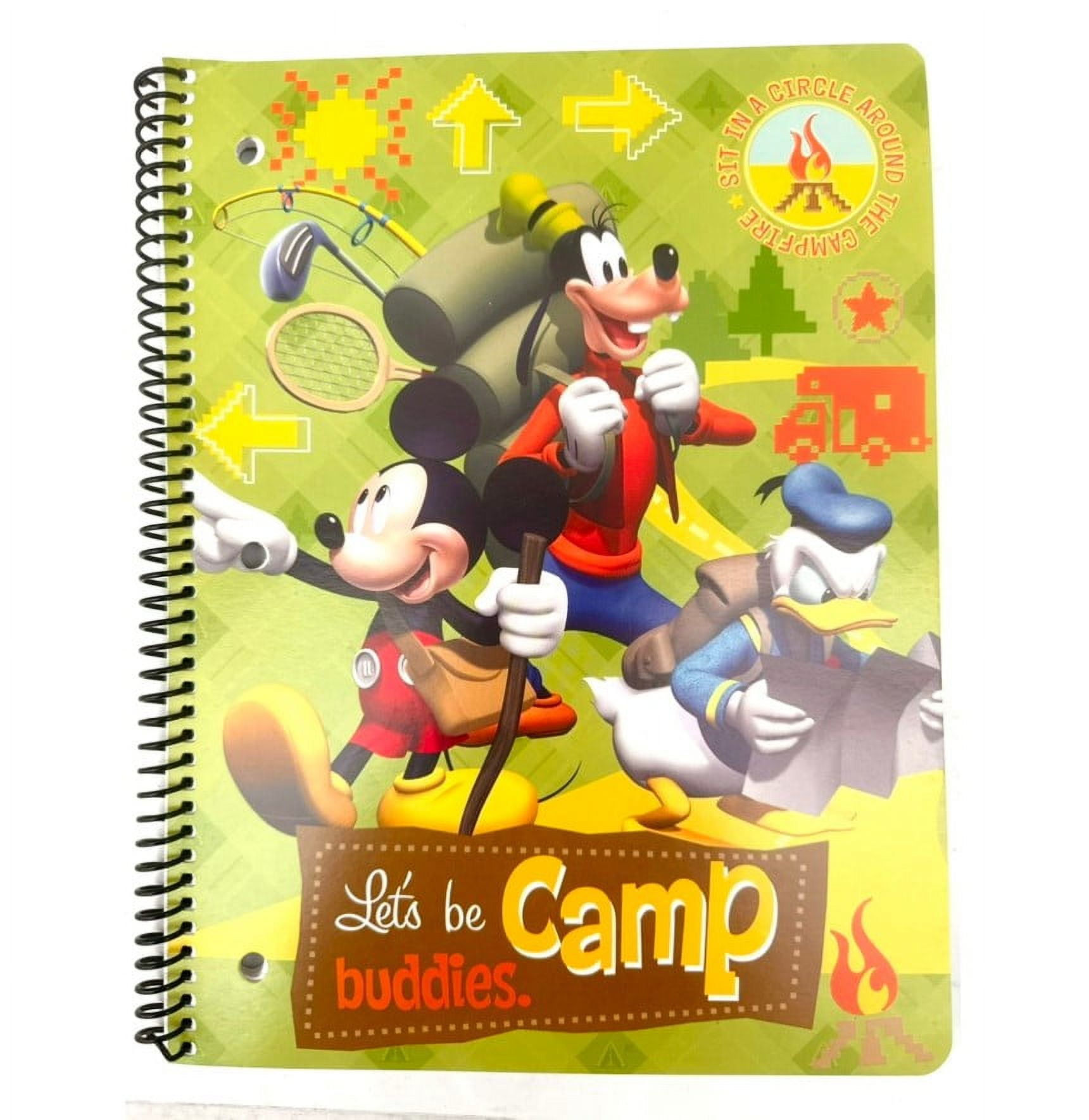 Disney Mickey Clubhouse Camp Buddies Notebook - Walmart.com