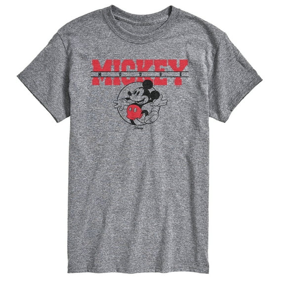 Disney - Mickey Collegiate - Men's Short Sleeve Graphic T-Shirt ...