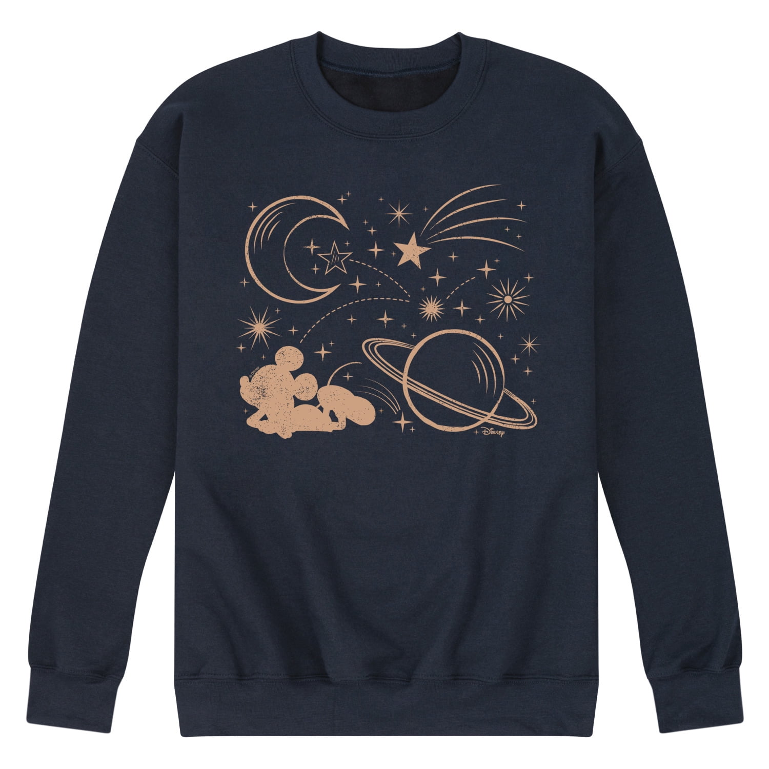 Disney - Mickey Constellation - Men's Crew Neck Fleece Pullover ...