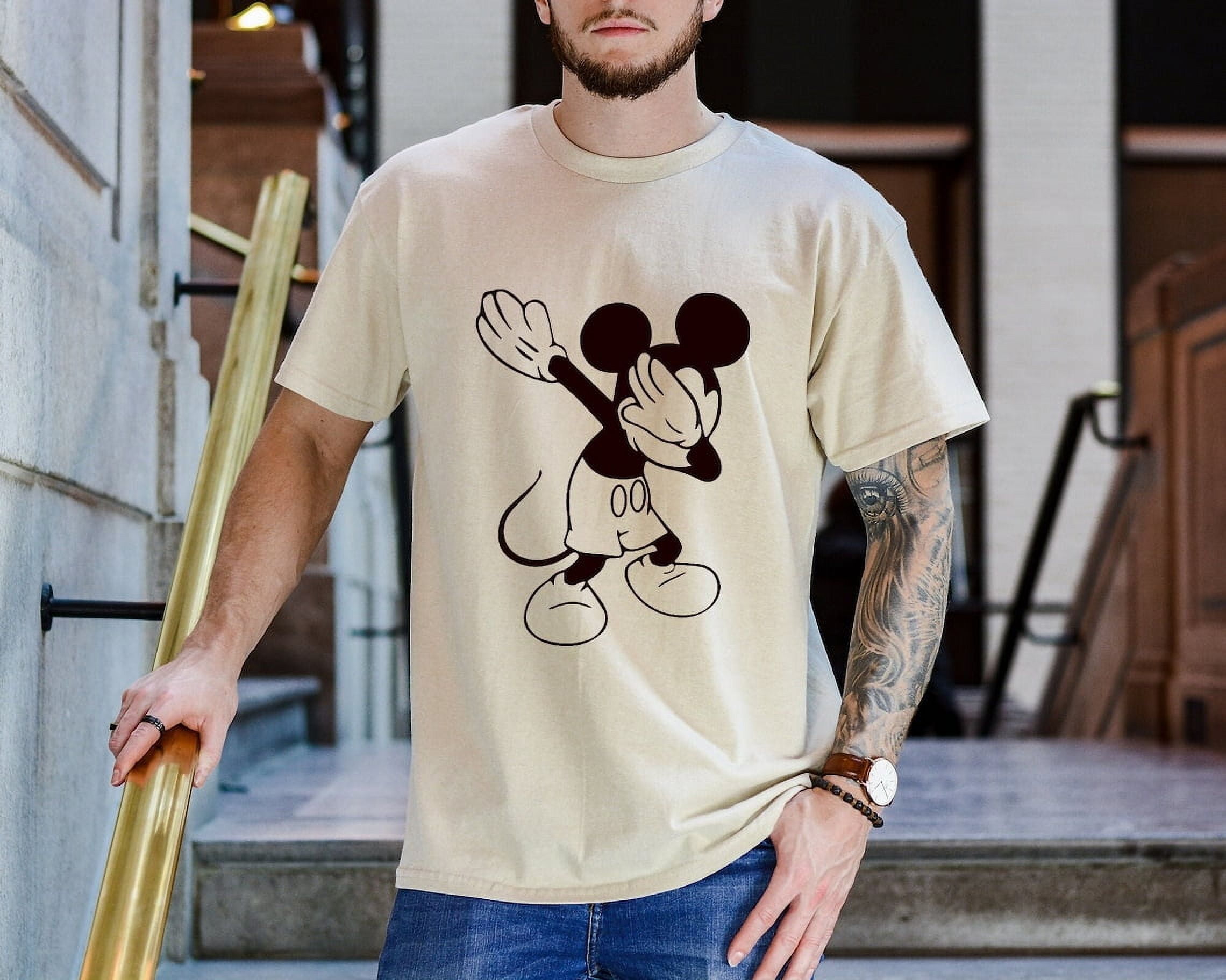 Disney Mickey Dabbing T-Shirt, Funny Disney Shirt, Family Matching Tee ...