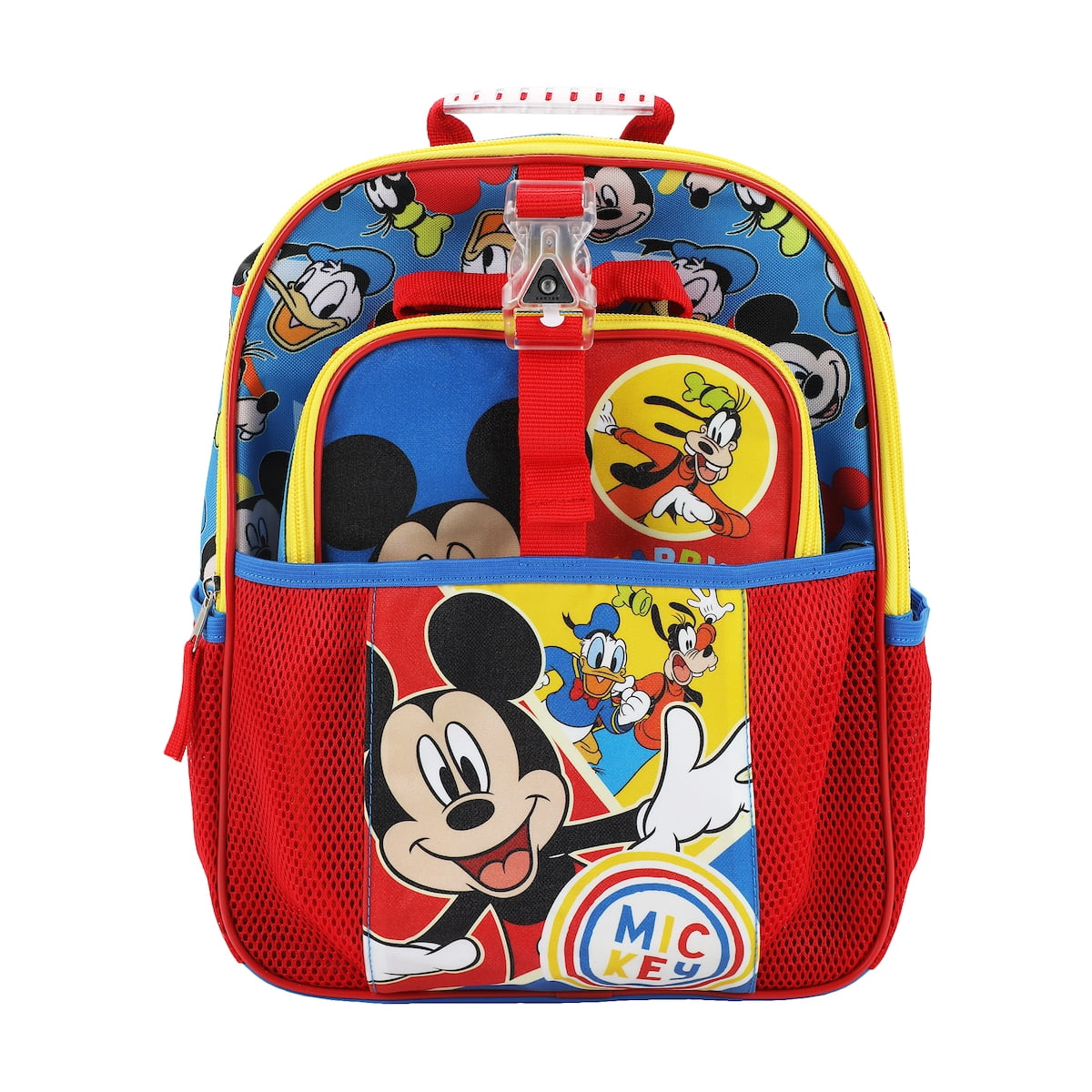 Disney Mickey Donald & Goofy Youth 4-Piece Backpack Set - Walmart.com