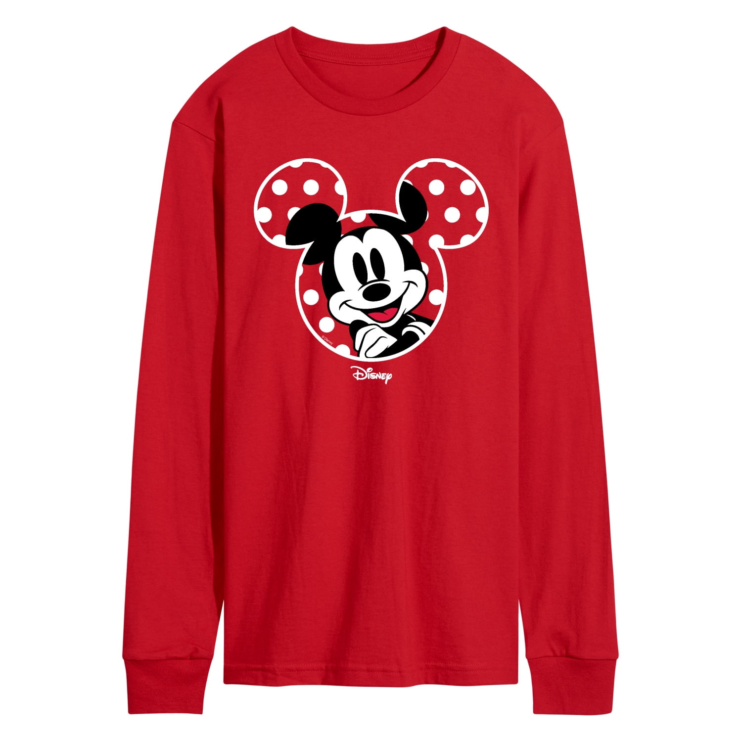 Disney - Mickey Ears - Men's Long Sleeve Graphic T-Shirt - Walmart.com