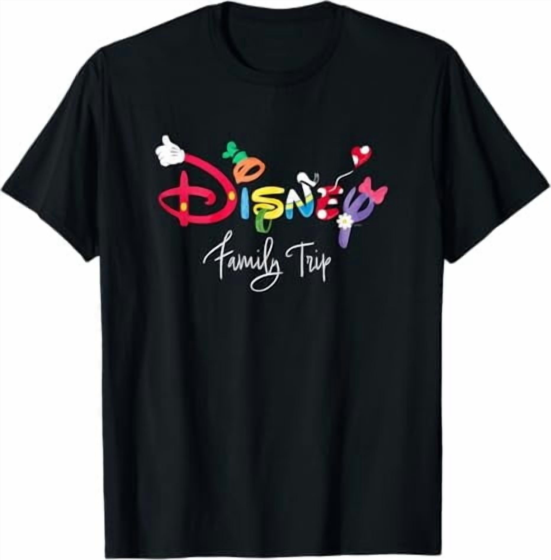 Disney Mickey Friends Character Letters T-Shirt - Walmart.com