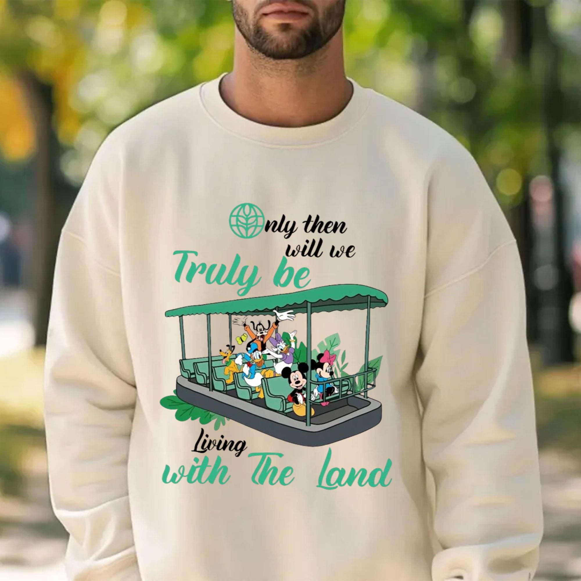 Disney Mickey Friends Epcot Center Living Unisex-Sweat Shirt New ...