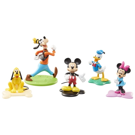 Disney Mickey Friends Figurine Set, diorama style, 5-pack - Walmart.com