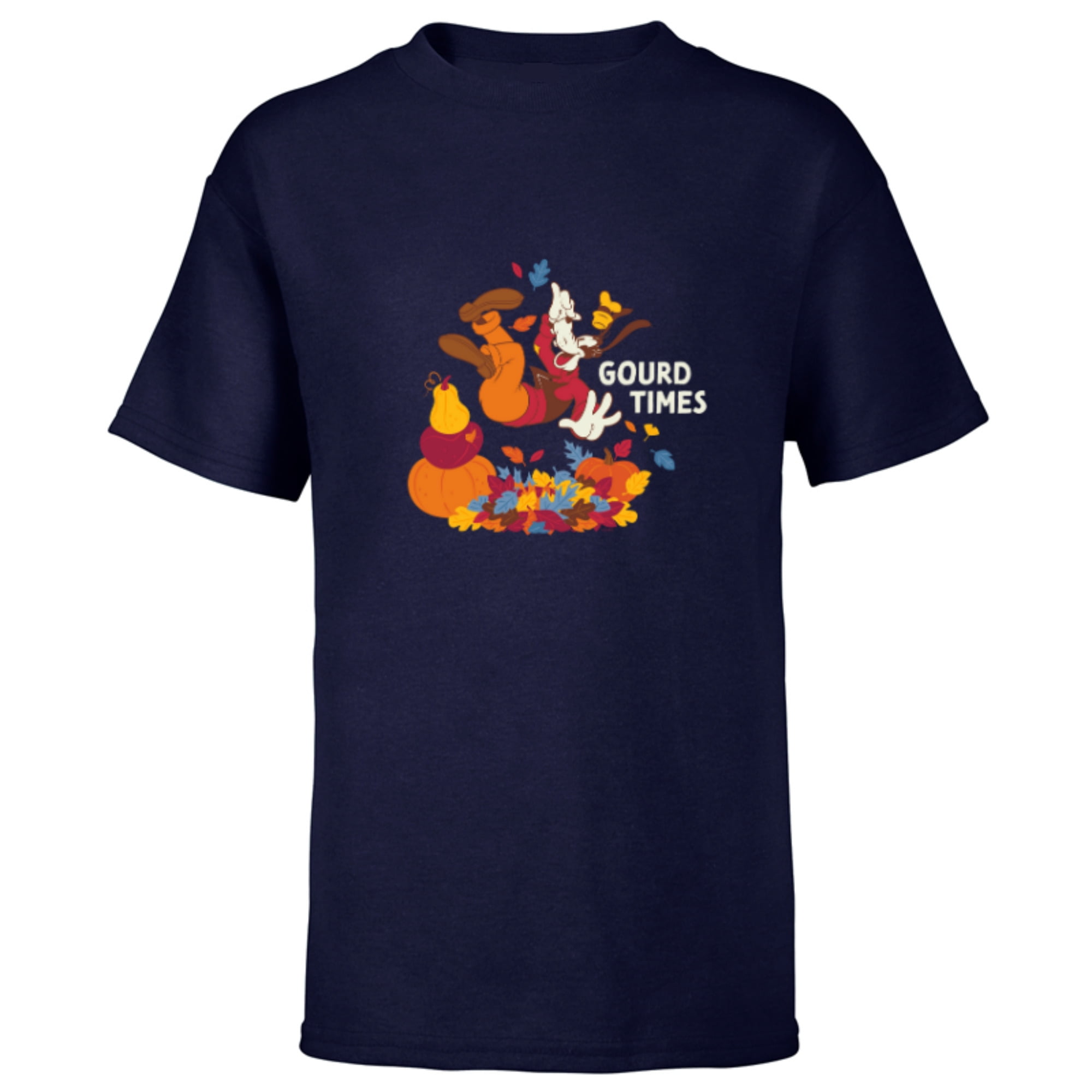 Disney Mickey & Friends Goofy Gourd Times in the Fall - Short Sleeve T ...