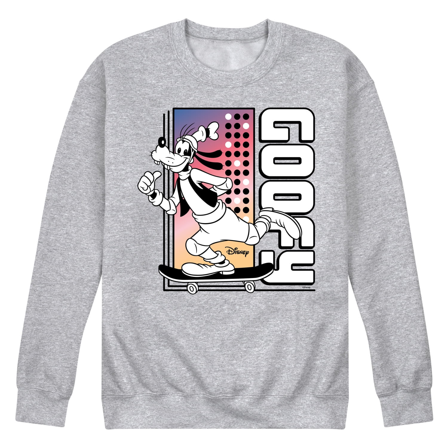 Disney - Mickey & Friends - Goofy Skateboarding Away - Men's Crew Neck ...