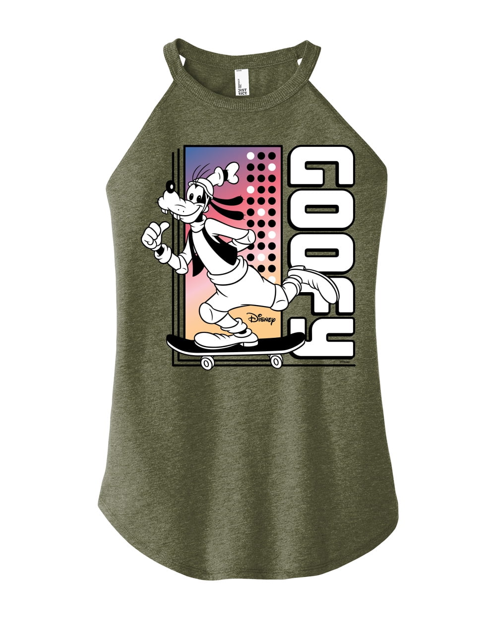 Disney - Mickey & Friends - Goofy Skating - Retro Style - Juniors High ...