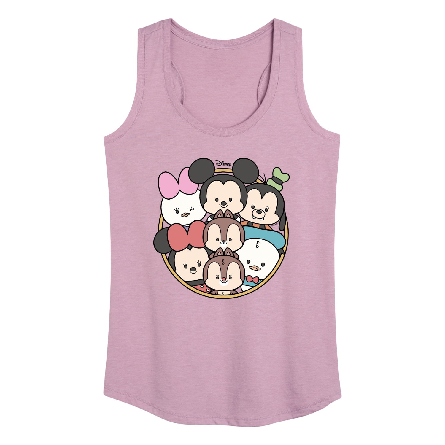 Disney - Mickey Friends Group - Women's Racerback Tank Top - Walmart.com