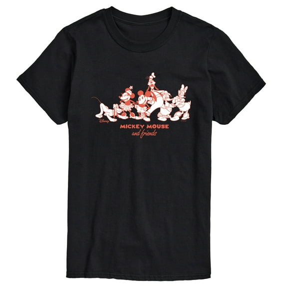 Disney - Mickey Friends - Men's Short Sleeve Graphic T-Shirt - Walmart.com