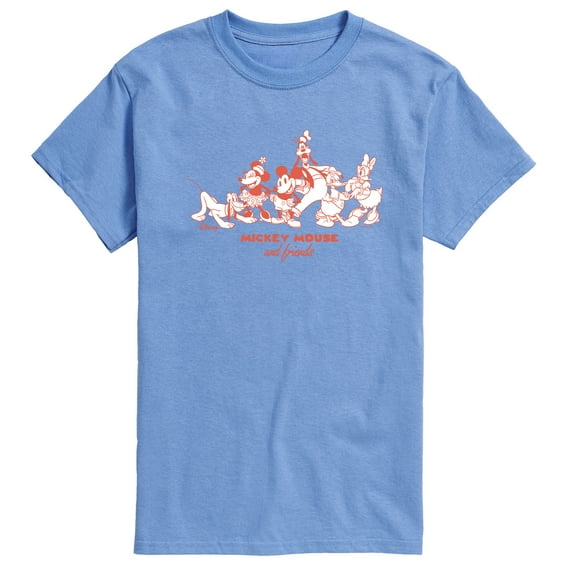 Disney - Mickey Friends - Men's Short Sleeve Graphic T-Shirt - Walmart.com