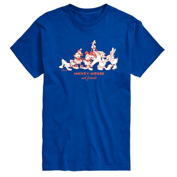 Disney - Mickey Friends - Men's Short Sleeve Graphic T-Shirt - Walmart.com