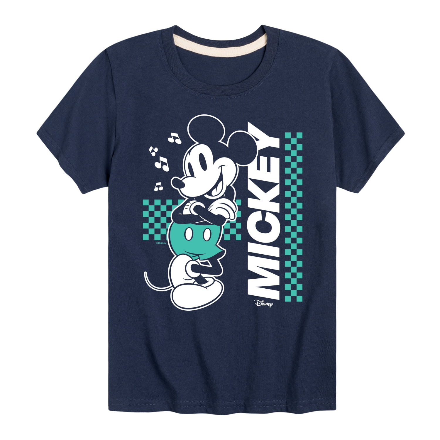 Disney - Mickey & Friends - Mickey - Checkered Retro Style - Toddler ...