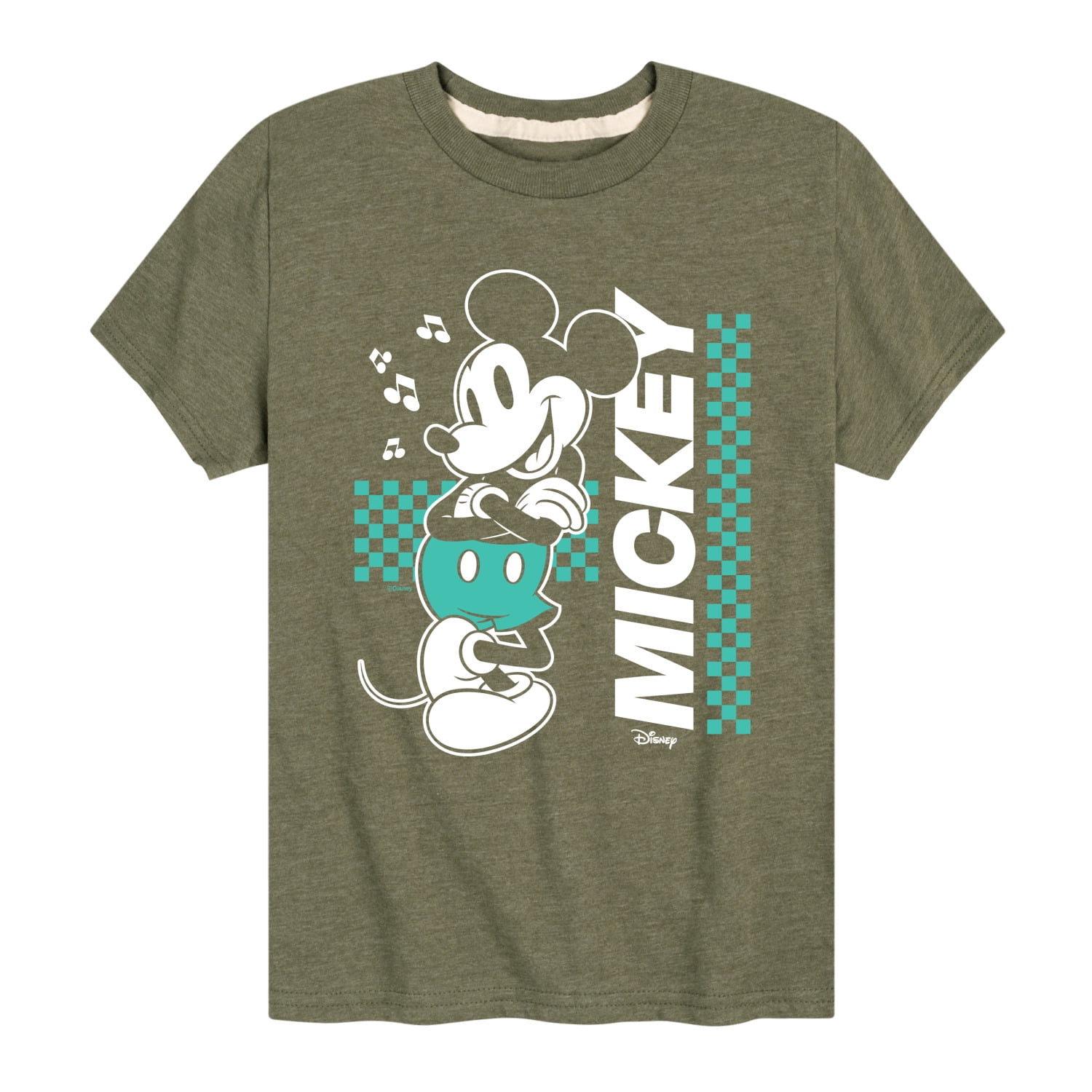 Disney - Mickey & Friends - Mickey - Checkered Retro Style - Toddler ...