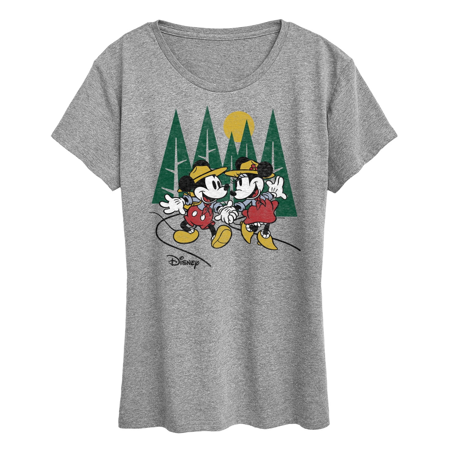 Disney - Mickey & Friends - Mickey & Minnie Take a Hike - Women's Short ...
