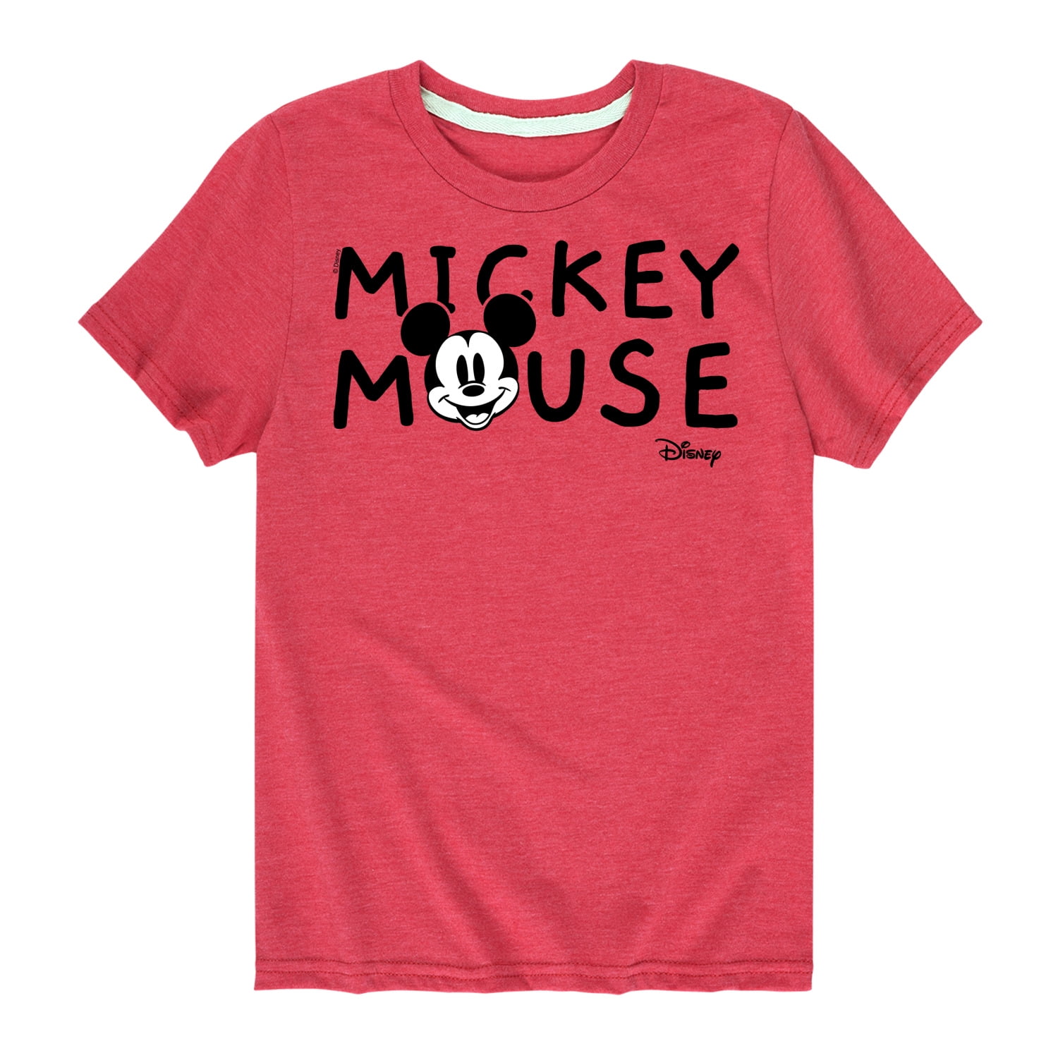 Disney - Mickey & Friends - Mickey Mouse - Script Writing - Toddler And Youth Short Sleeve ...