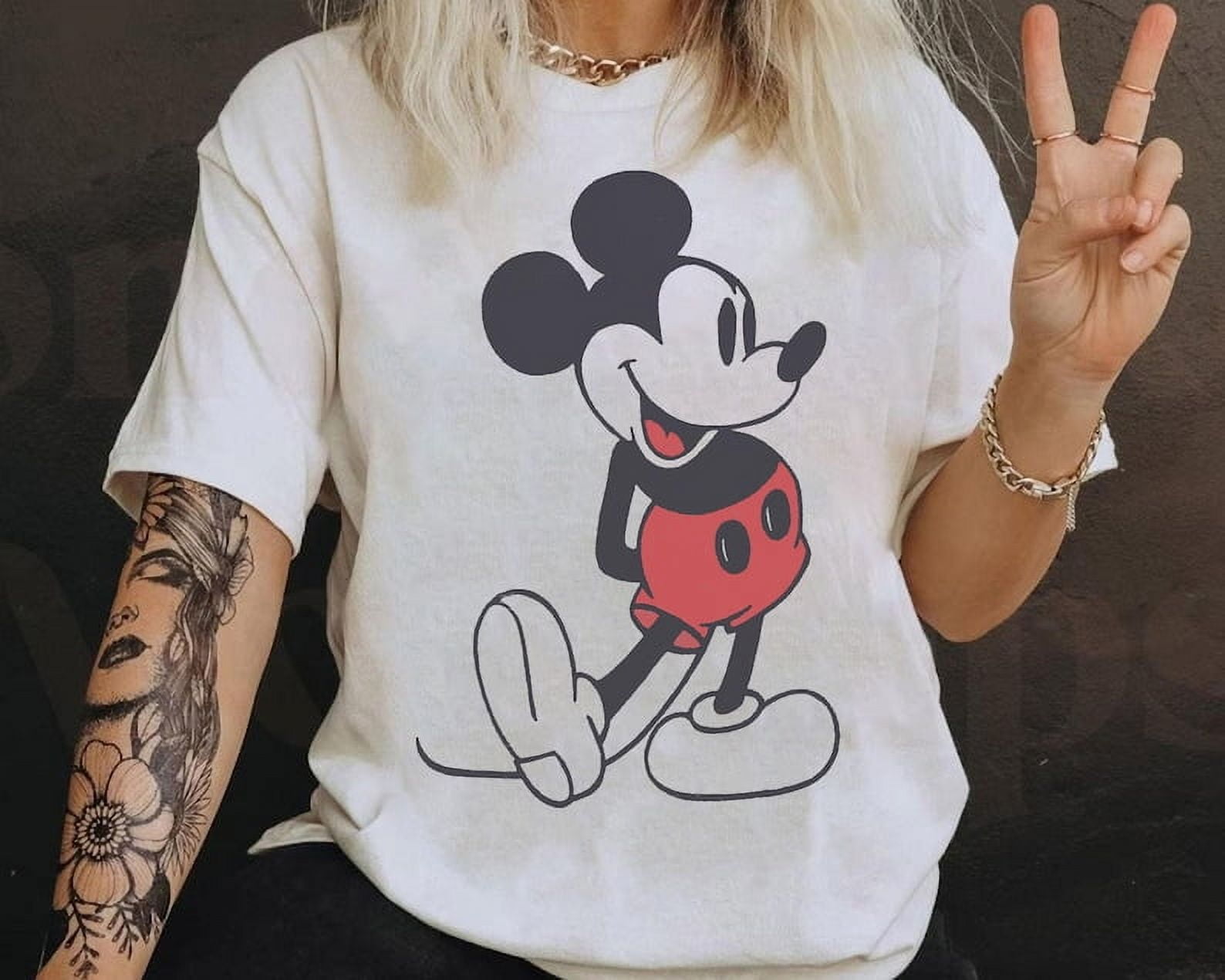 Disney Mickey & Friends Mickey Mouse Vintage Portrait T-Shirt, Mickey ...