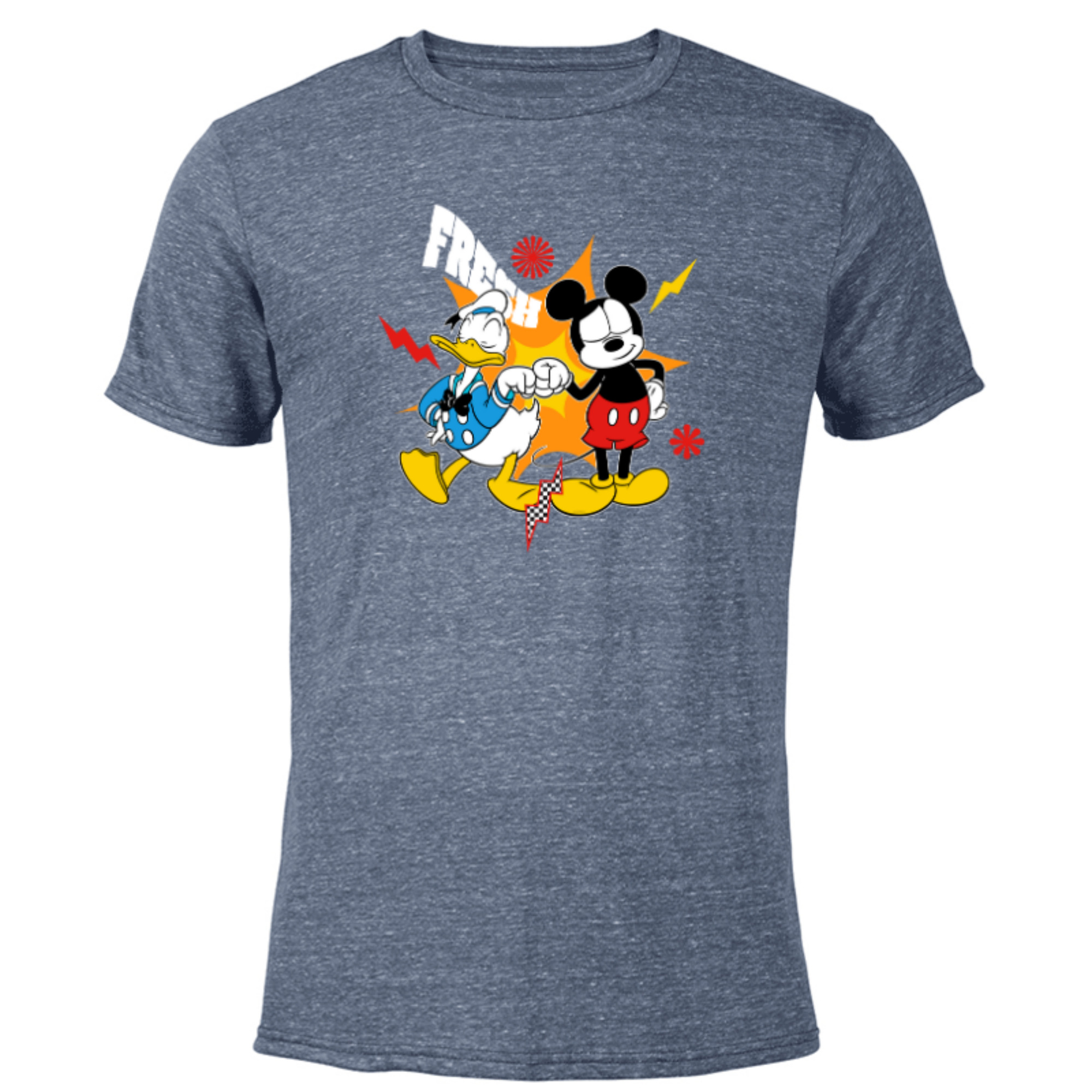 Disney Mickey Friends Mickey Mouse and Donald Duck Fresh - Short Sleeve ...
