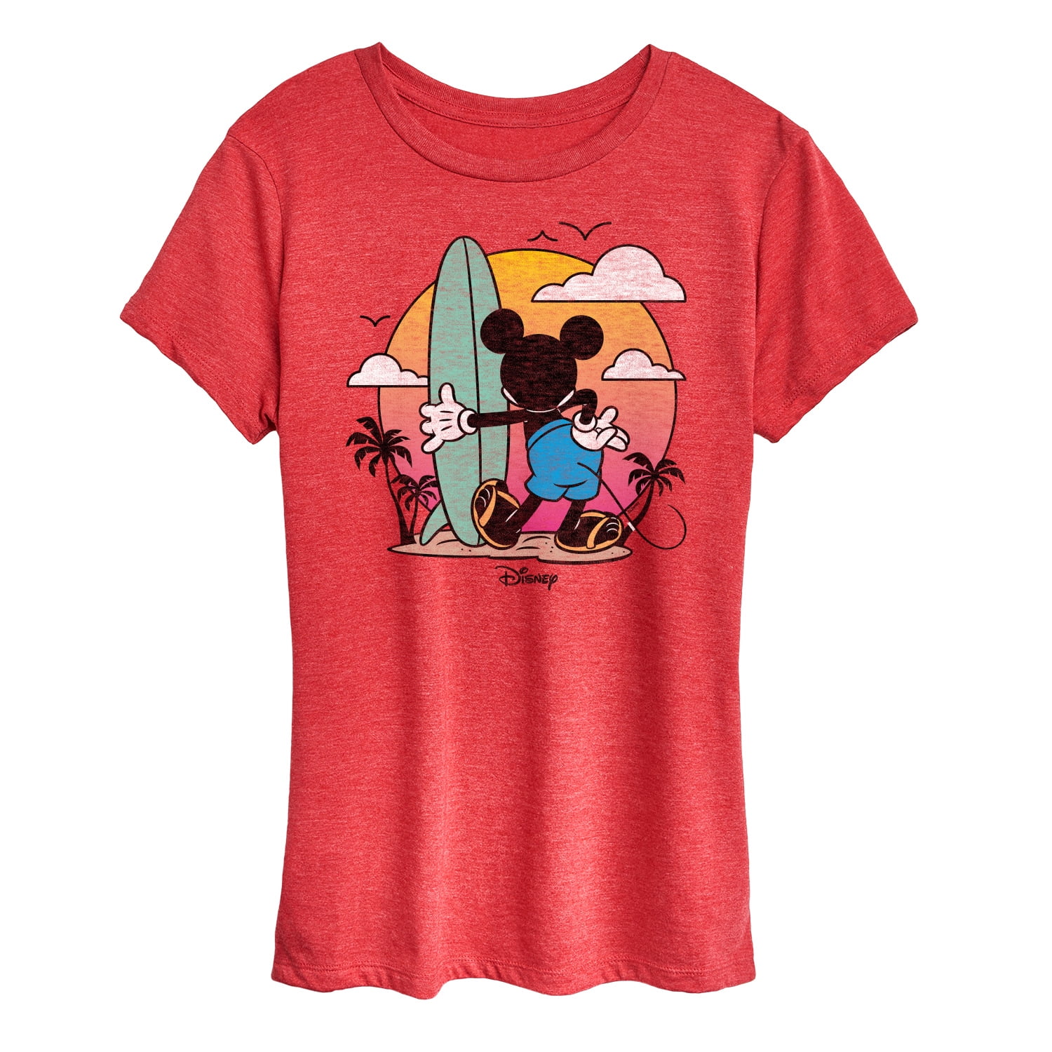 Disney - Mickey & Friends - Mickey Surfing After Sunset - Women's Short ...
