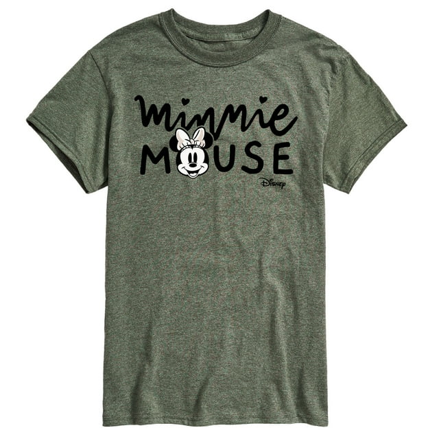 Disney Mickey And Friends Minnie Mouse Original Mens Short Sleeve