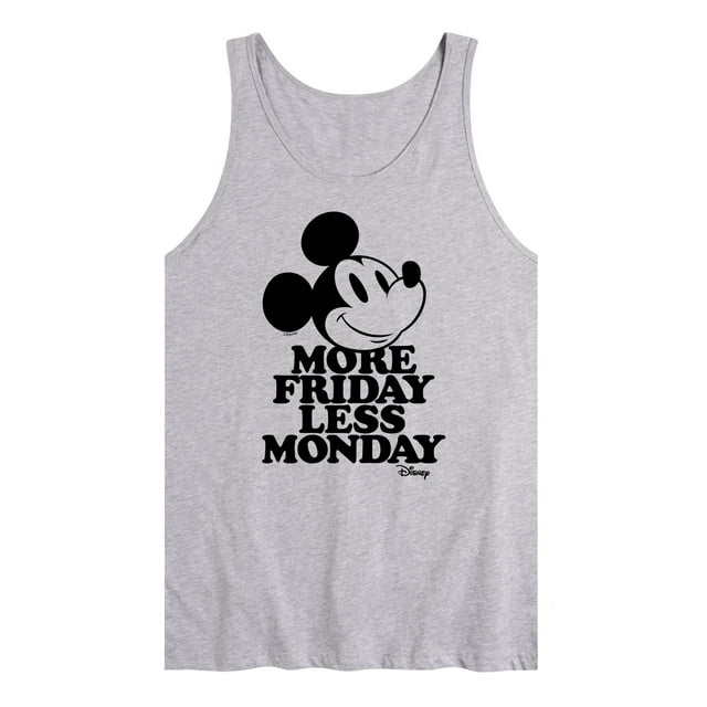 Disney - Mickey & Friends - More Friday Less Monday - Men's Jersey Tank ...