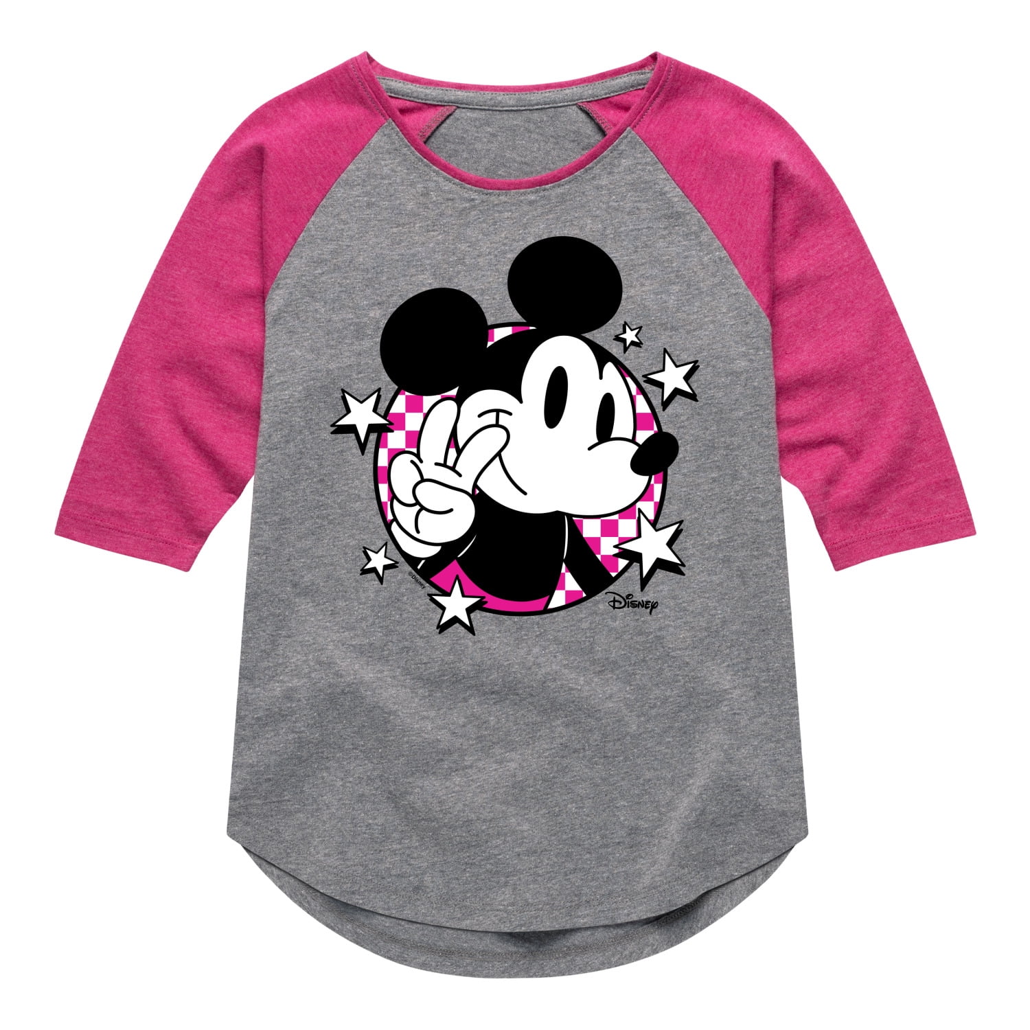 Disney - Mickey & Friends - Peace Sign - Checkered Background - Toddler ...