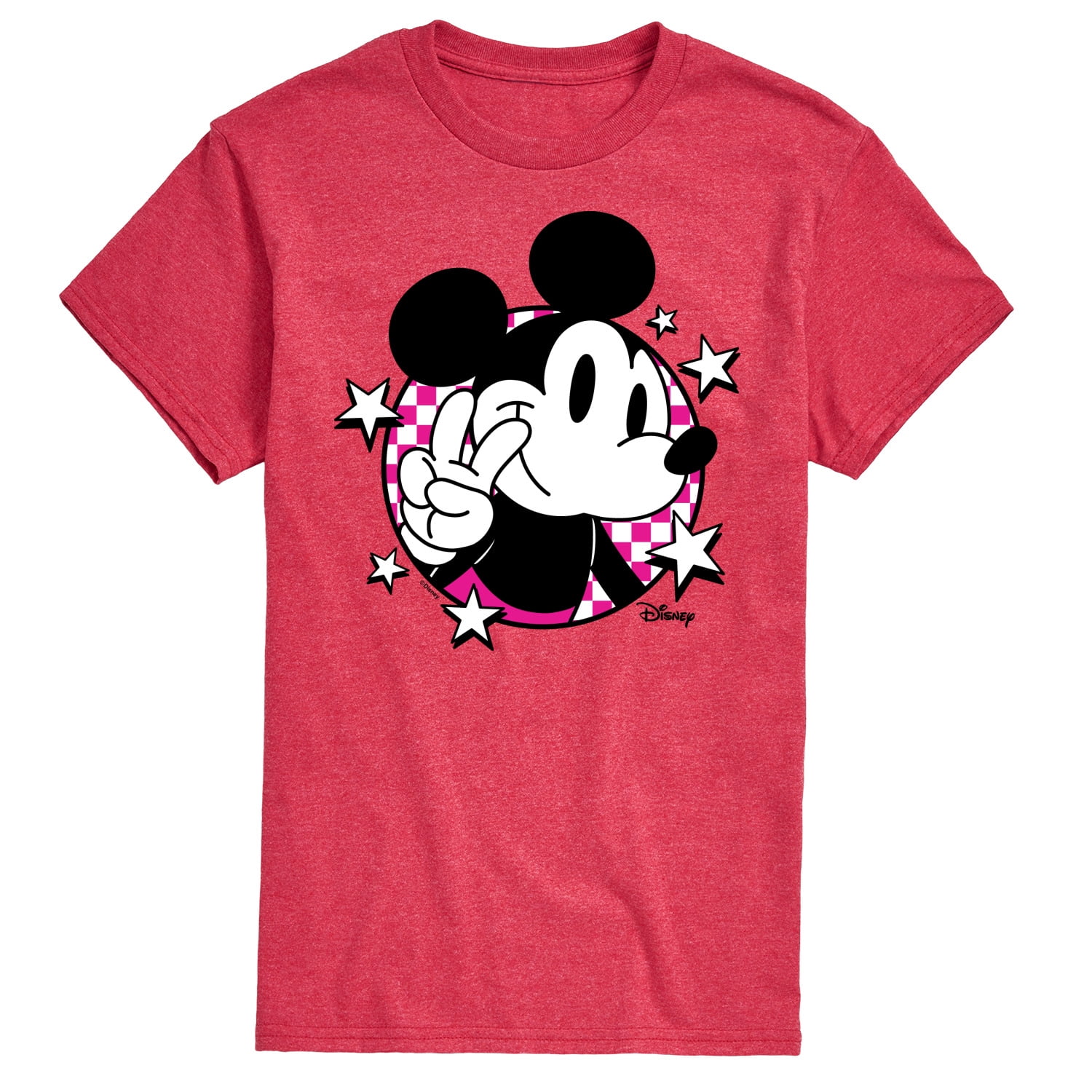 Disney - Mickey & Friends - Peace Sign - Retro Style - Men's Short ...