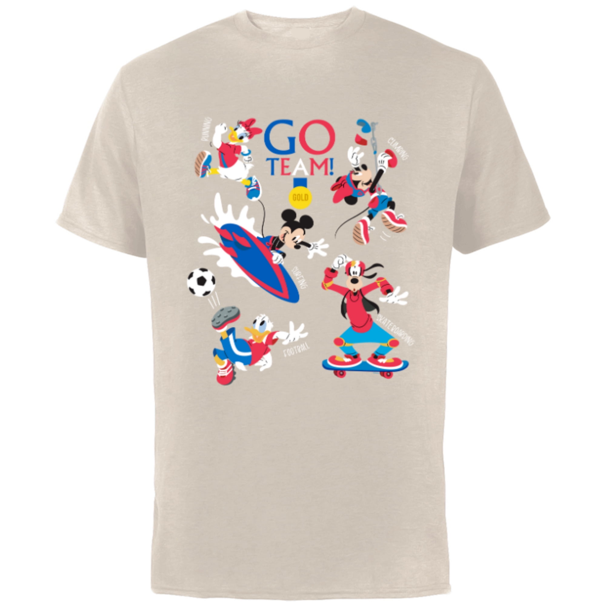 Disney Mickey & Friends Summer Sports Let the Games Begin- Short Sleeve ...