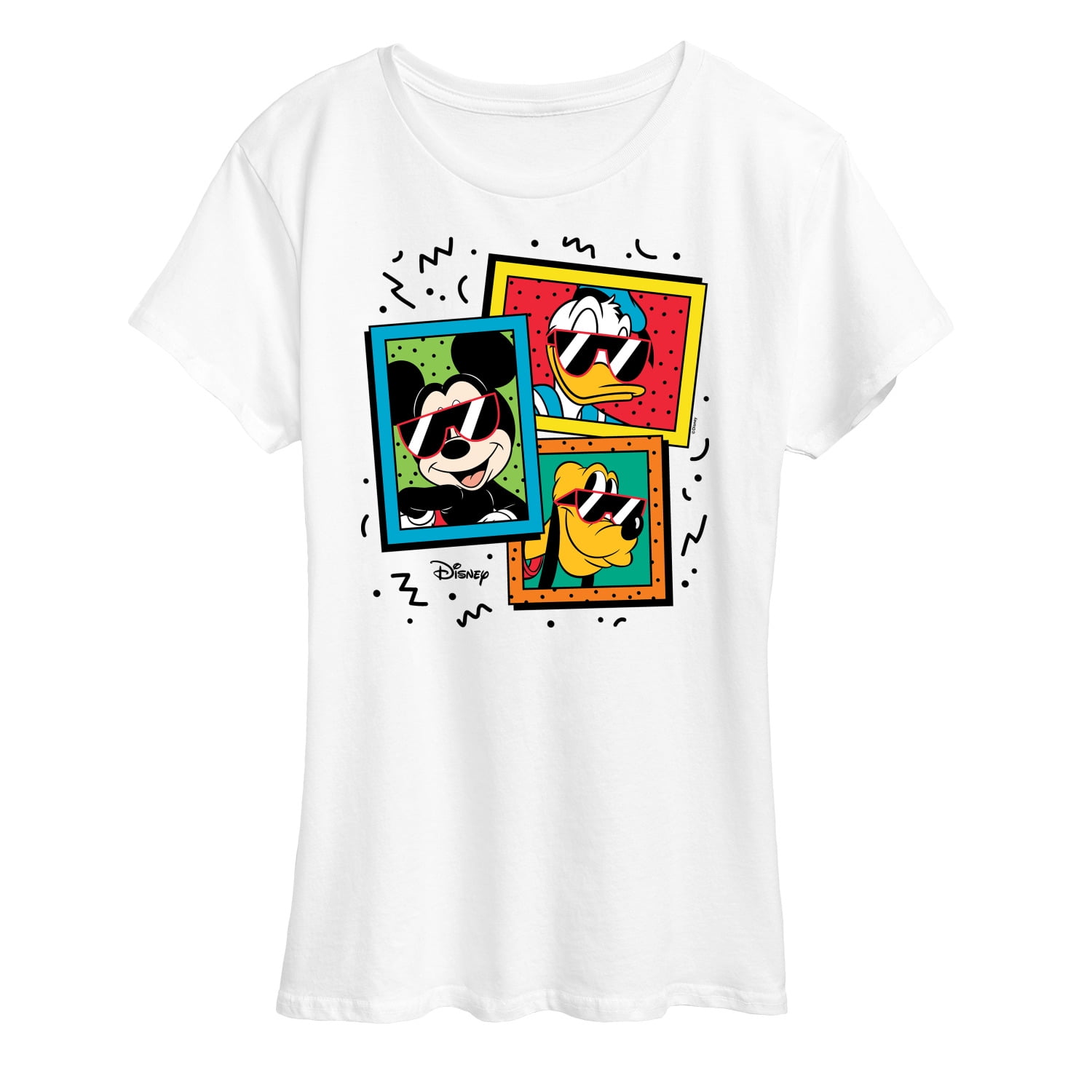 Disney - Mickey Friends Sunglasses - Women's Short Sleeve Graphic T ...