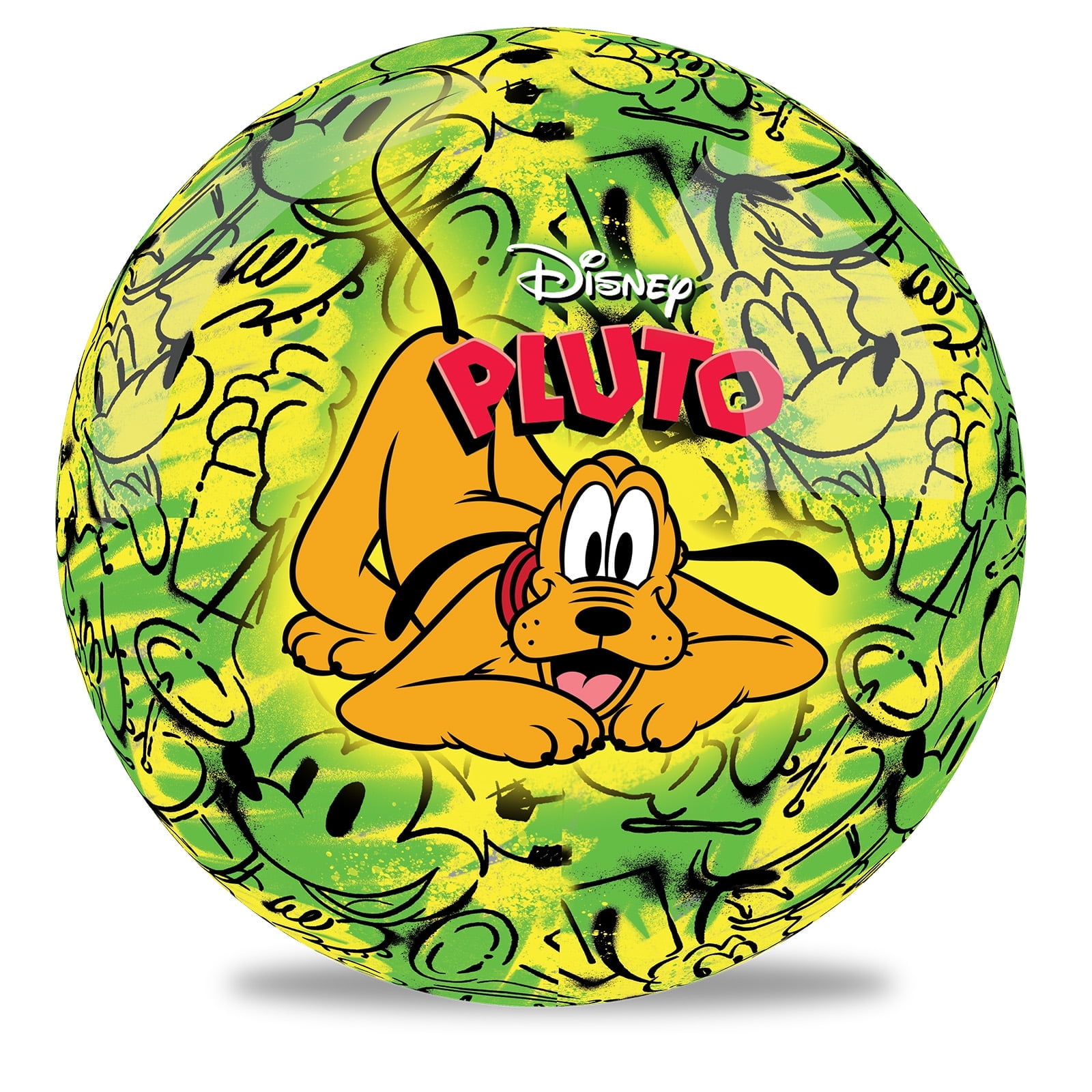 Disney Mickey & Friends Undrilled Pluto Bowling Ball 14lb - Walmart.com