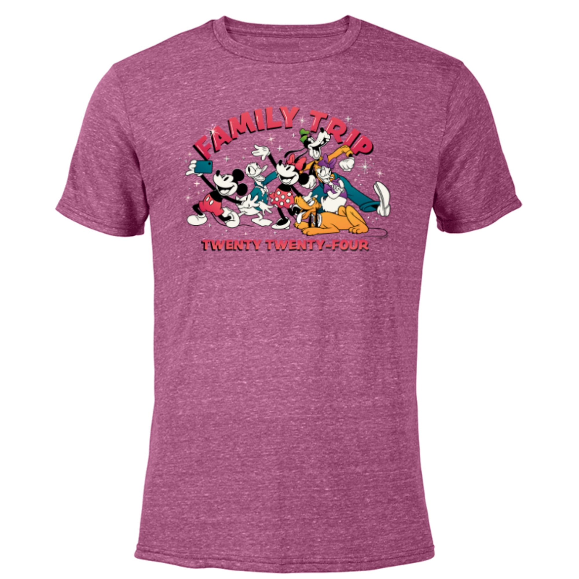 Disney Mickey & Friends Vacation Selfie Family Trip 2024 - Short Sleeve ...