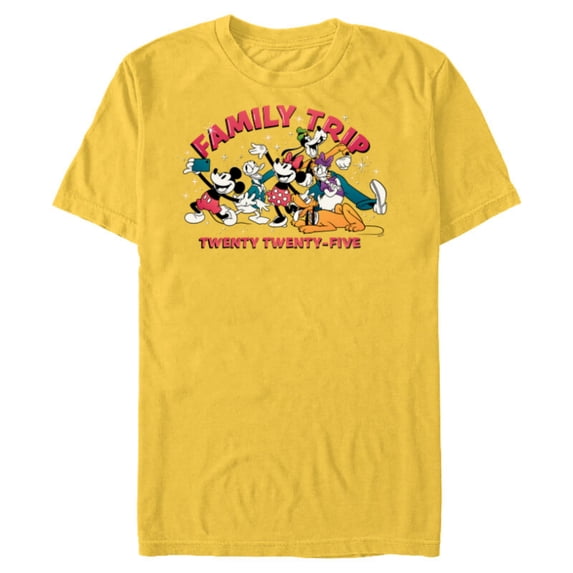 Disney Mickey & Friends Vacation Selfie Family Trip 2025 - Short Sleeve ...