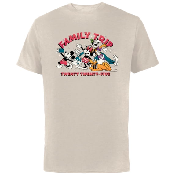 Disney Mickey & Friends Vacation Selfie Family Trip 2025 - Short Sleeve ...