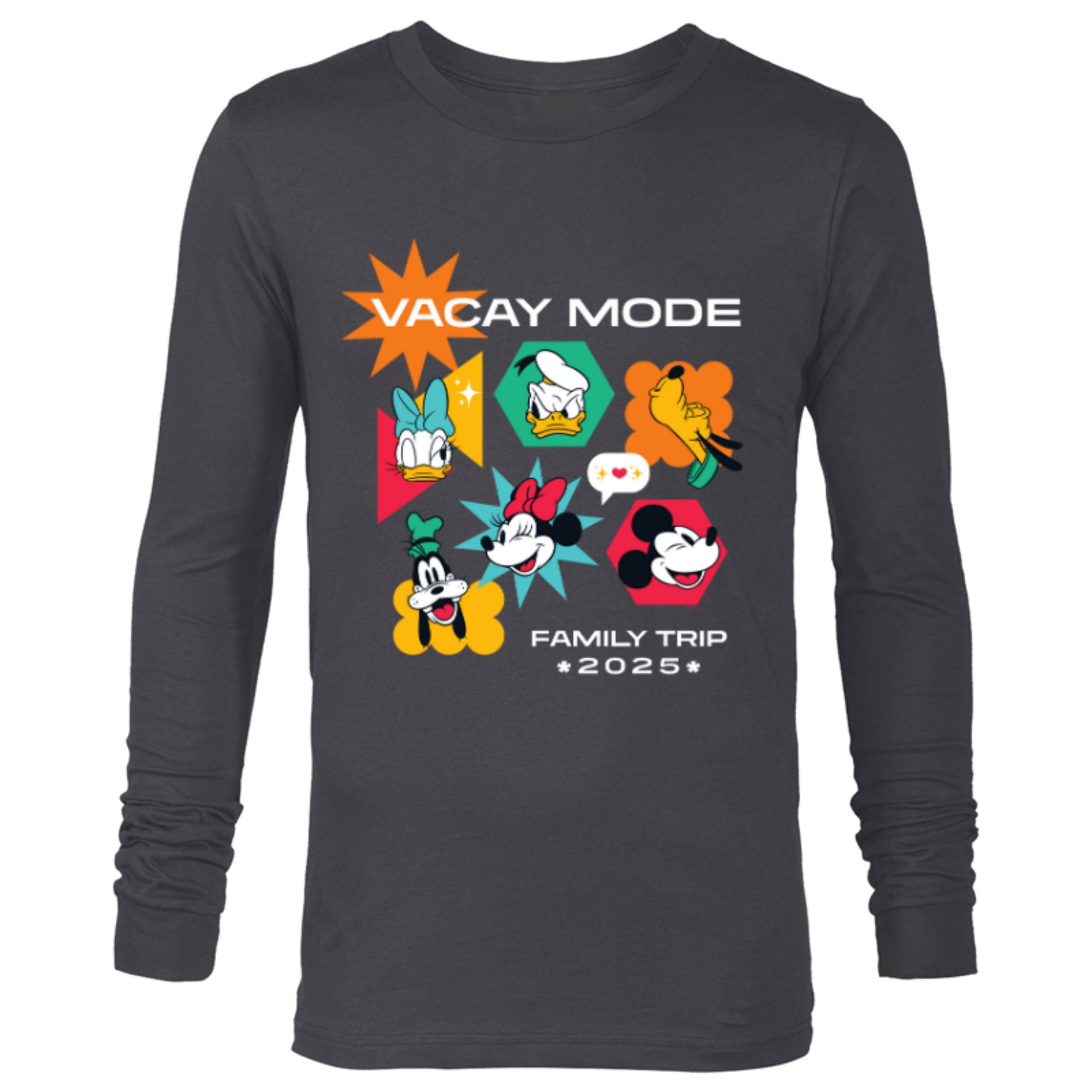 Disney Mickey & Friends Vacay Mode Family Trip Vacation 2025 - Long ...