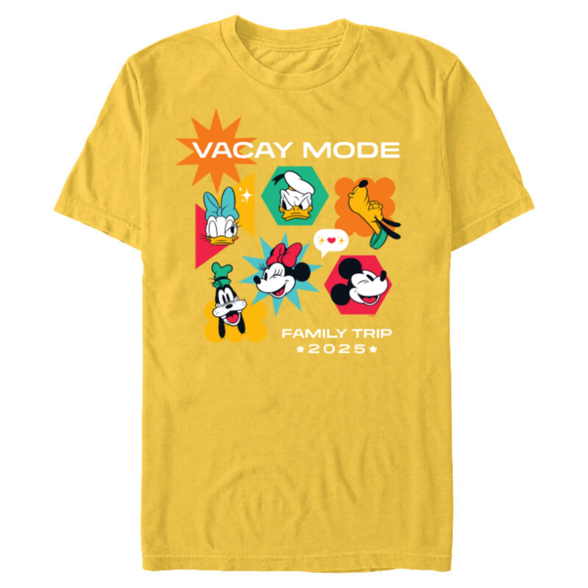 Disney Mickey & Friends Vacay Mode Family Trip Vacation 2025 - Short ...