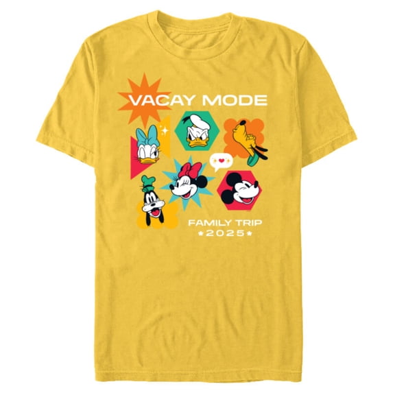 Disney Mickey & Friends Vacay Mode Family Trip Vacation 2025 - Short ...