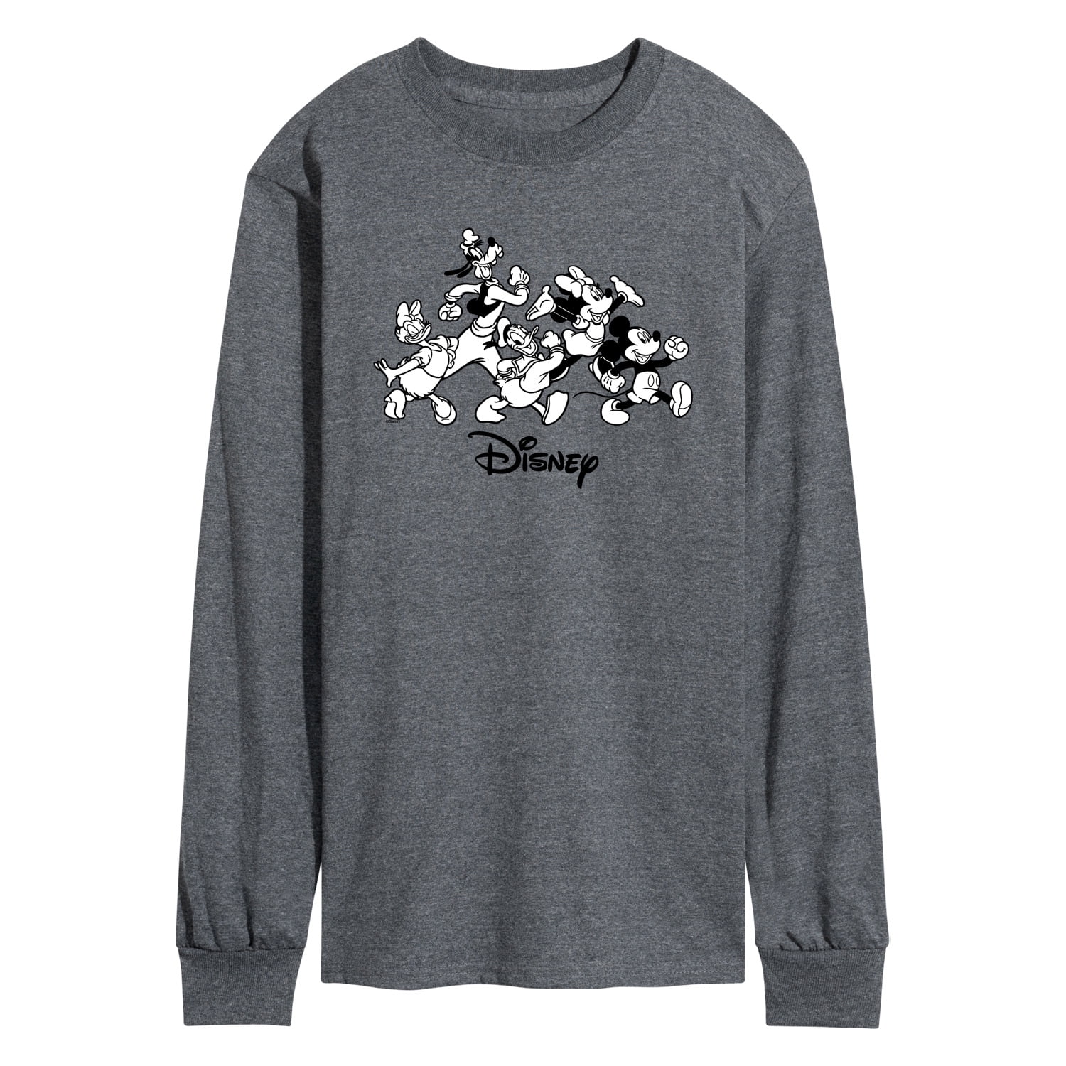 Disney - Mickey & Friends - We're All Here - Men's Long Sleeve T-Shirt ...