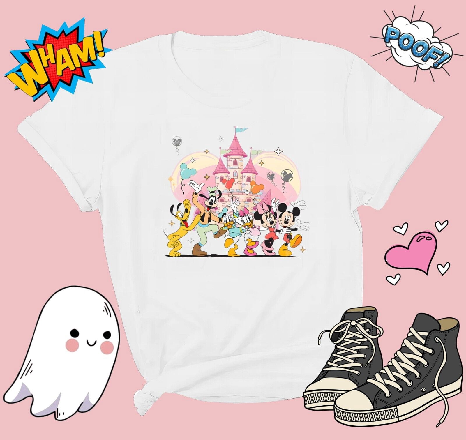 Disney Mickey Friendstendytee Men Women Unisex