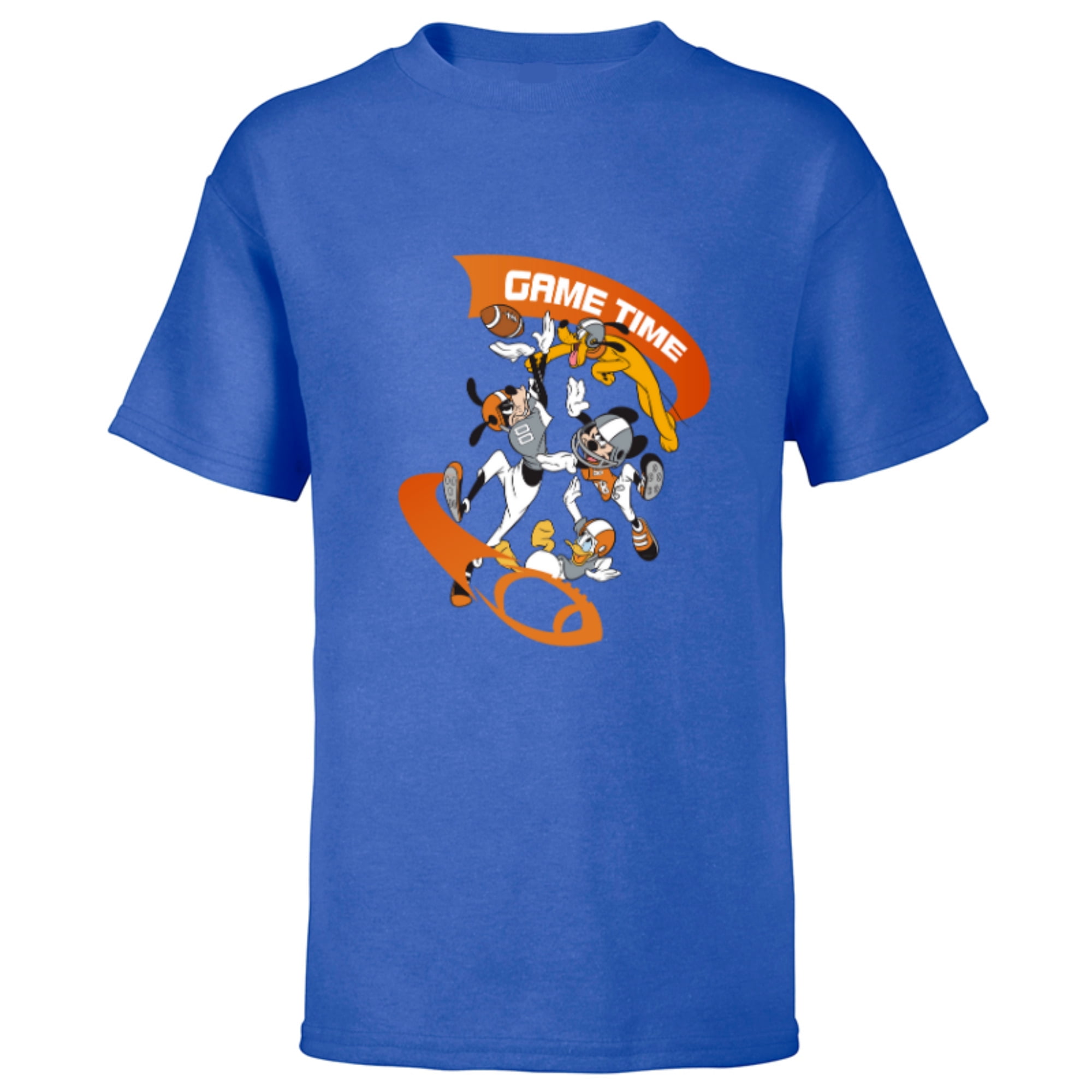 Disney Mickey Goofy Donald & Pluto Game Time Football Sports - Short ...