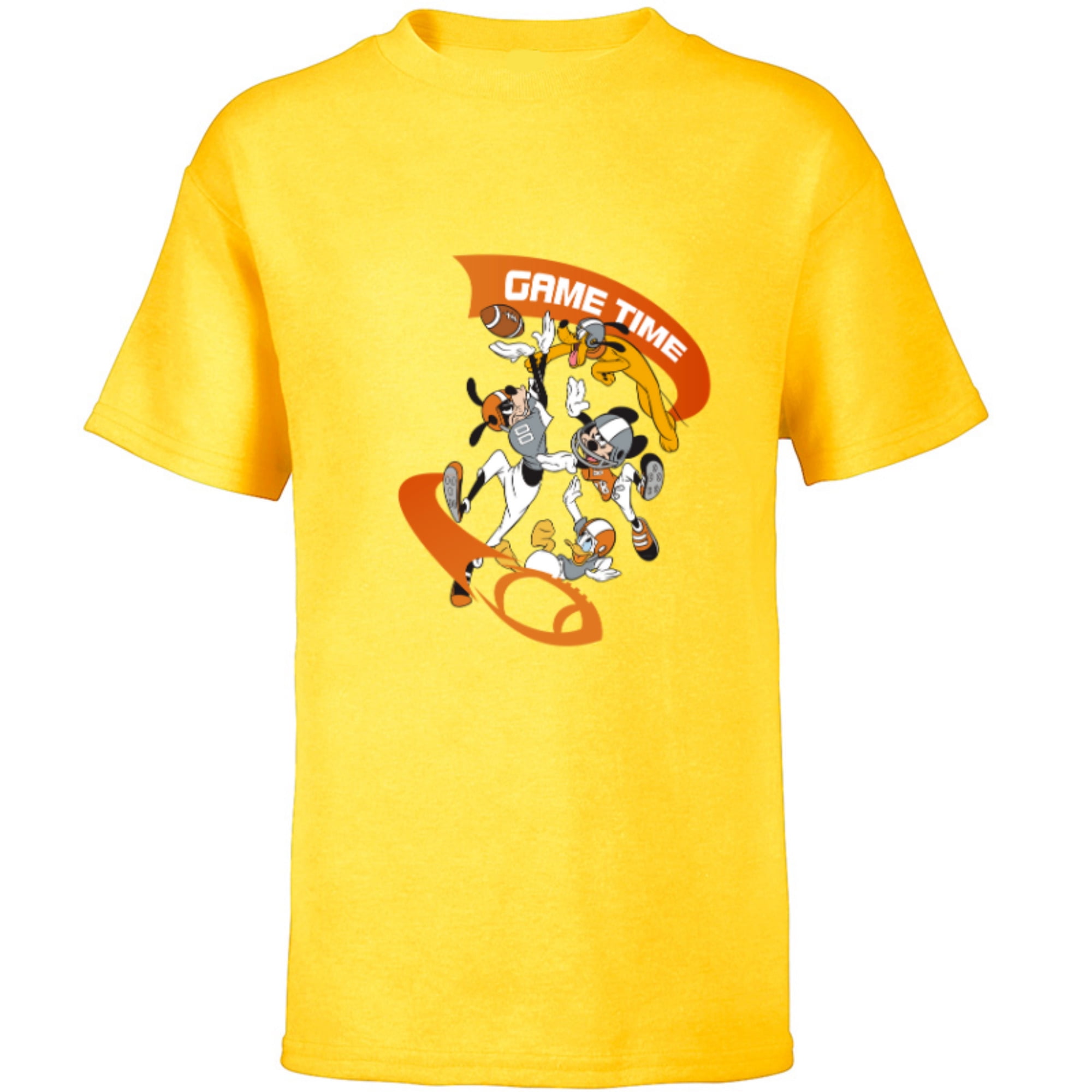 Disney Mickey Goofy Donald & Pluto Game Time Football Sports - Short ...
