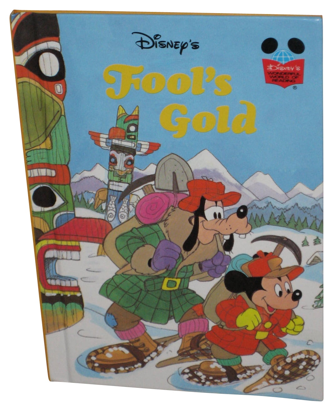 Disney Mickey & Goofy Fool's Gold (1983) Hardcover Book - (Wonderful ...