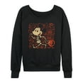 Disney - Mickey Hallow Doodles - Women's French Terry Long Sleeve ...