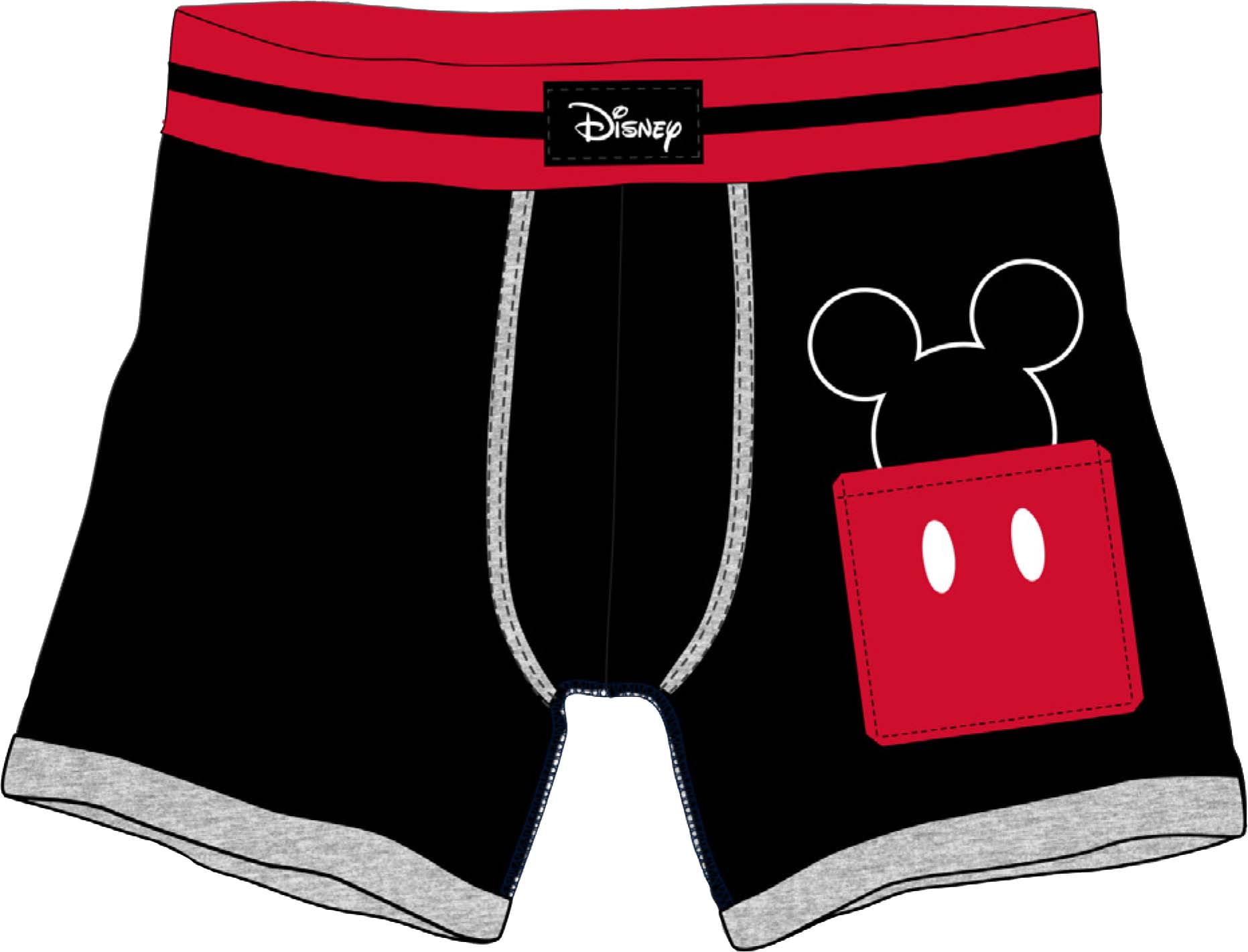 Disney Mickey In A Pocket Boxers - Walmart.com