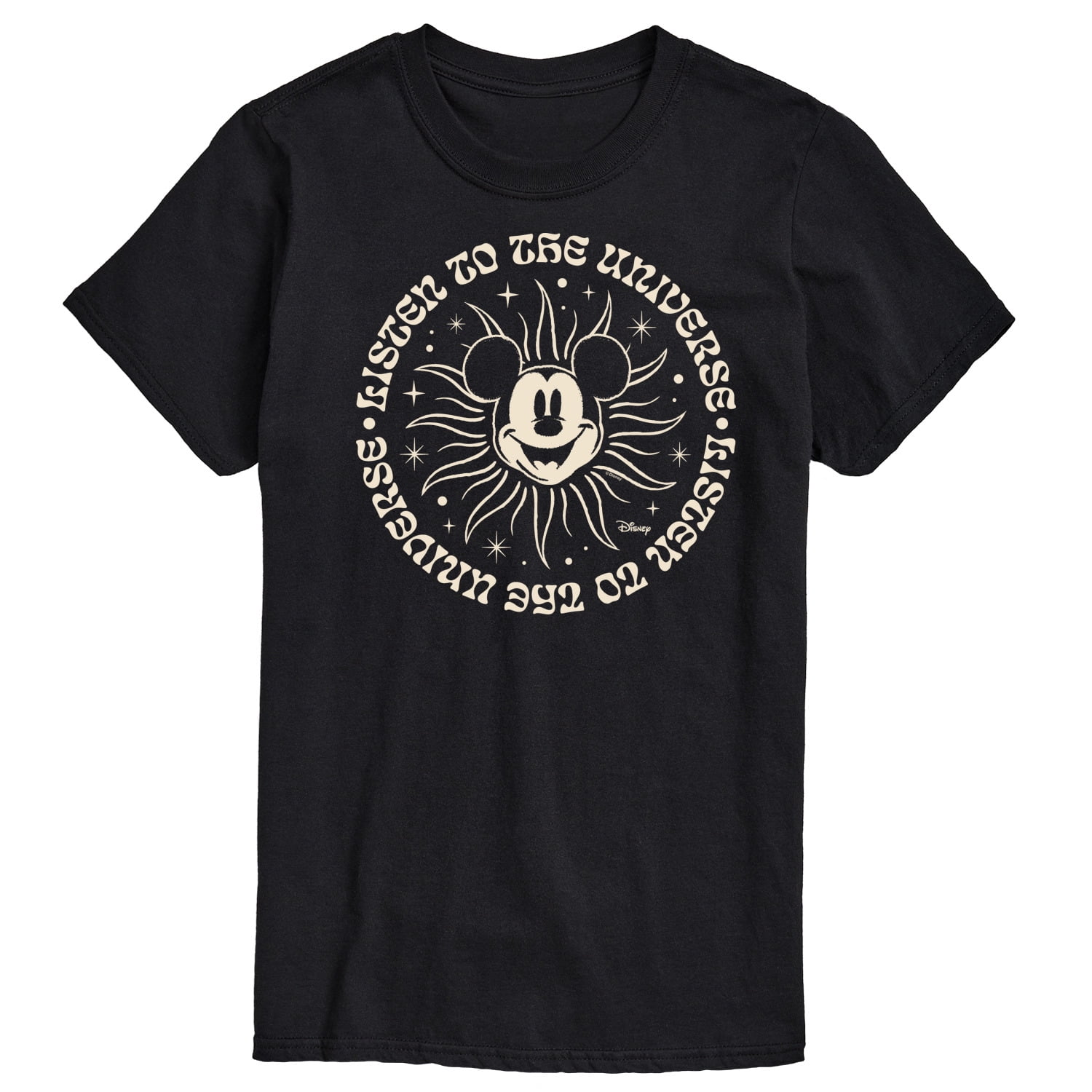 Disney - Mickey Listen To The Universe - Men's Short Sleeve Graphic T ...