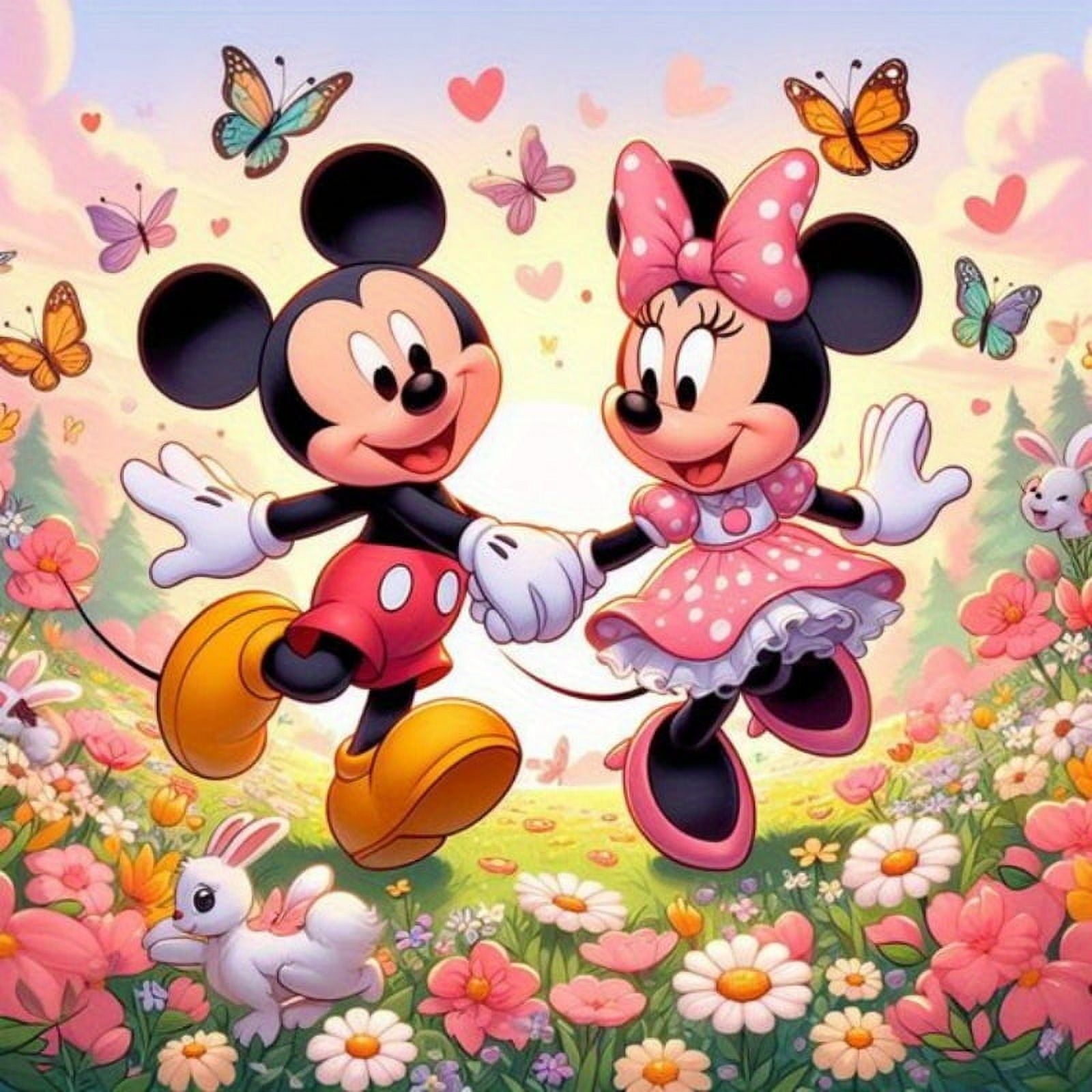 5D Diy Diamond Painting Kit , Full Coverage Art With Beautiful Florals ...