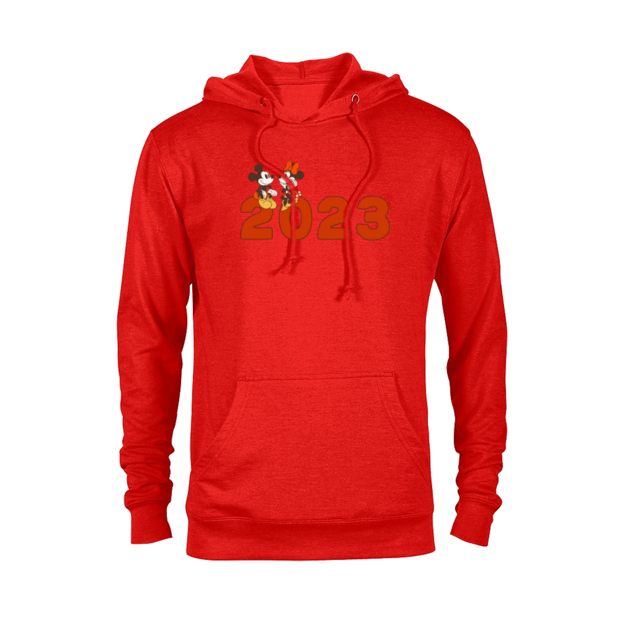 Disney Mickey & Minnie Chat 2023 100th Anniversary New Year - Pullover ...