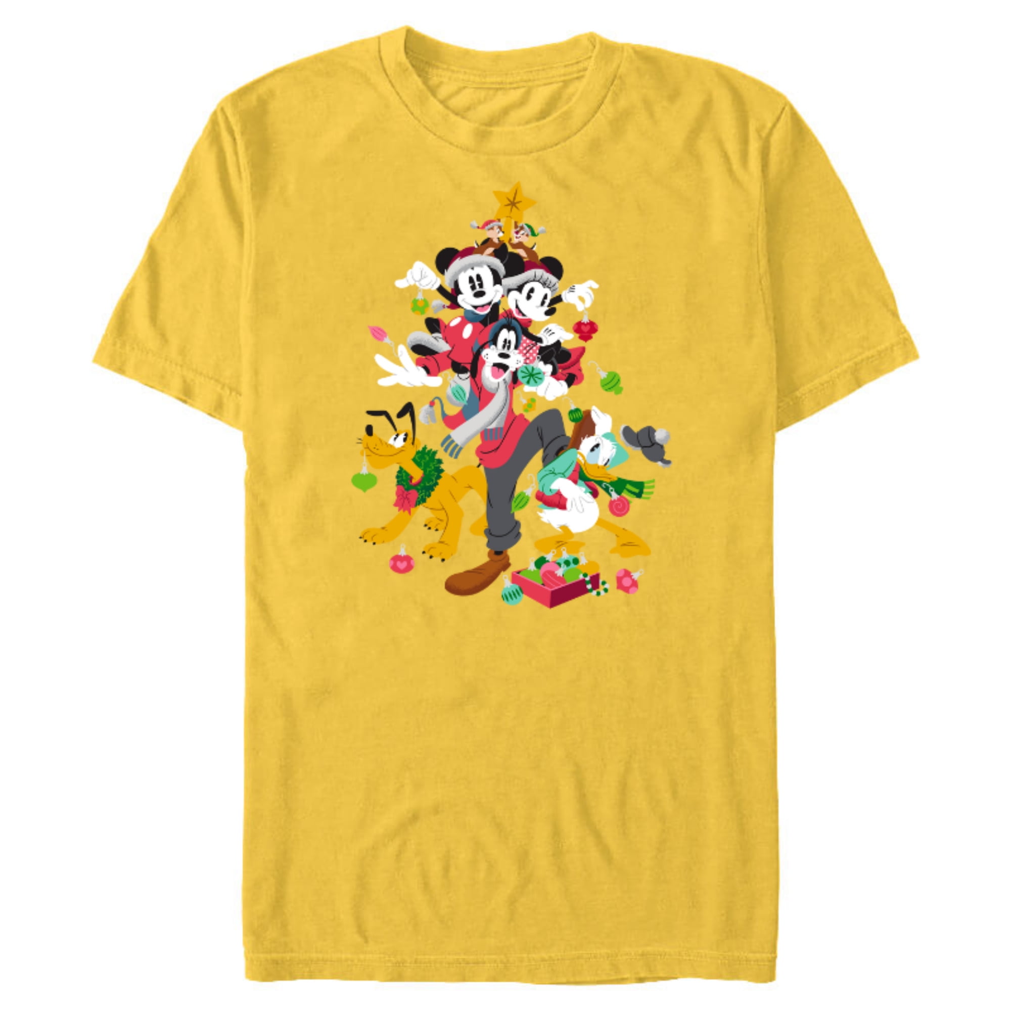 Disney Mickey Minnie Goofy Pluto Chip Dale Christmas Tree - Short ...