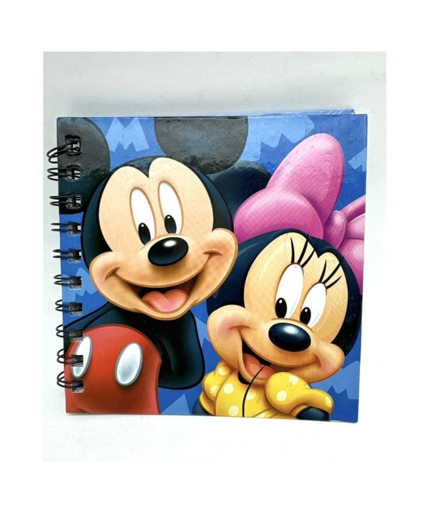 Disney Mickey & Minnie Hardbound small spiral notebook - Walmart.com